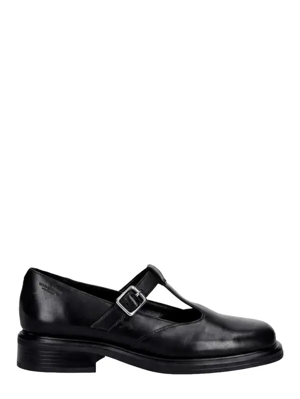 VAGABOND SHOEMAKERS Edition Ellis T-bar Leather Mary Jane Pumps - Black