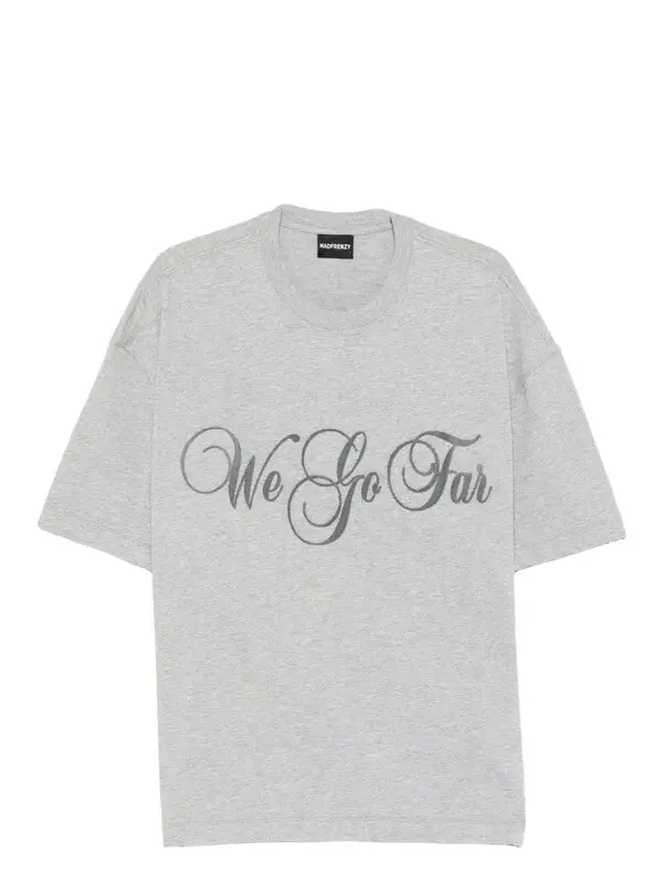 MADFRENZY We Go Far T-shirt - Grey