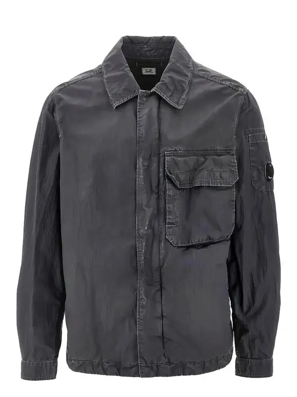 C.P. COMPANY Patch-pocket Overshirt - Grey