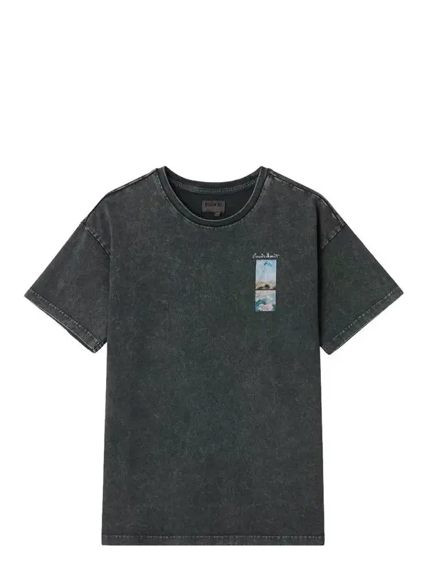 MUSIUM DIV. Print T-shirt - Grey