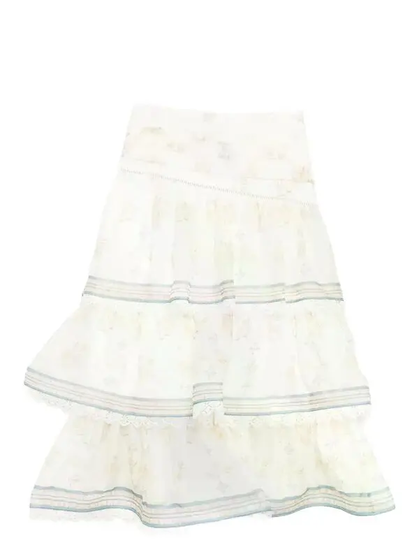 WE ARE KINDRED Cynthia Midi Skirt - Neutrals