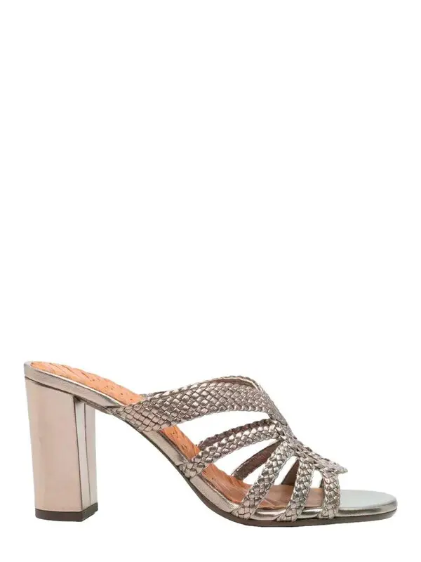 Chie Mihara Woven Beloni Mules - Neutrals