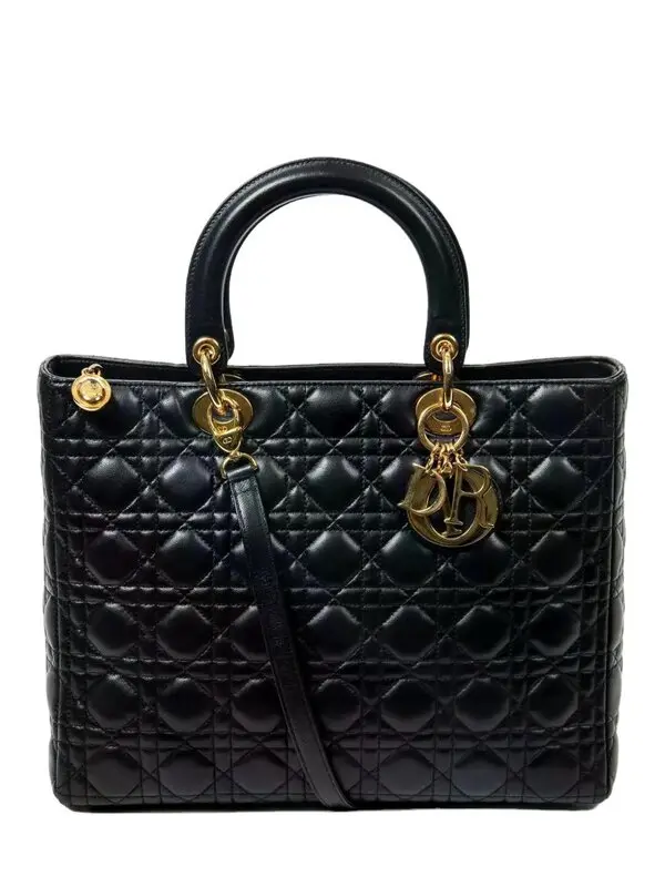 Dior Lady Shoulder Bag - Black