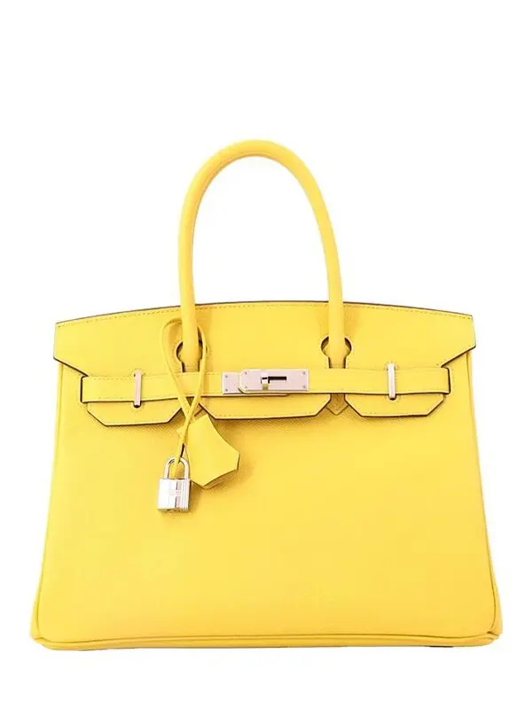 Hermès Birkin 30 Handbag - Jaune De Naples