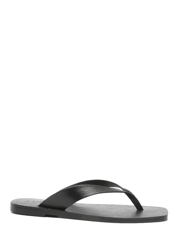 A.emery Kinto Embossed Sandals - Black