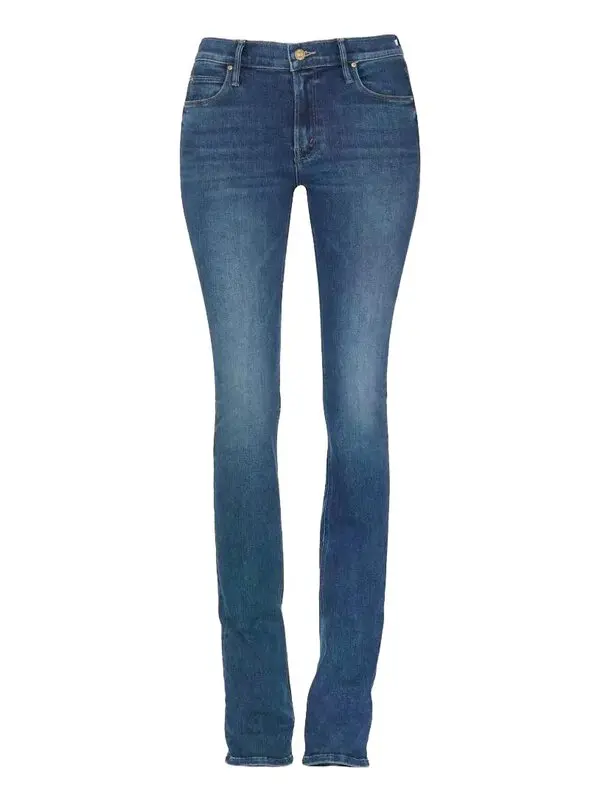 MOTHER Runaway Straight Leg Jeans - Blue