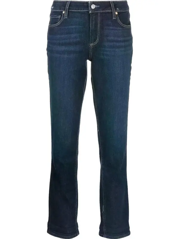 Paige Brigitte Cropped Jeans - Blue