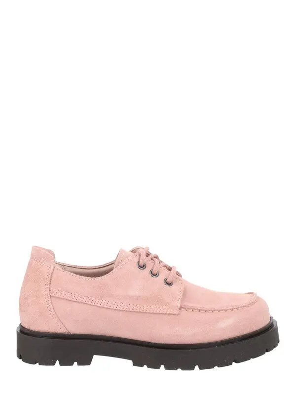 BIRKENSTOCK Highwood Moc Lace Low Loafers - Pink