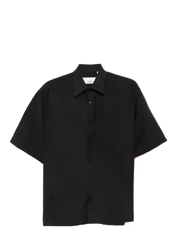 COSTUMEIN Pocket Short-sleeve Shirt - Black