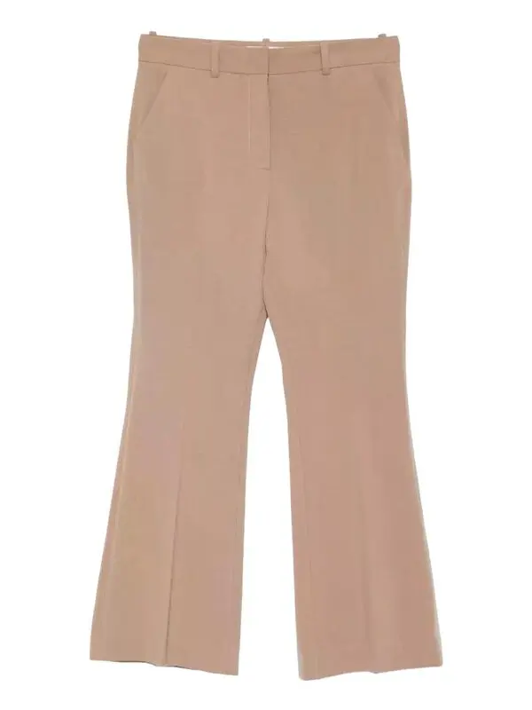 CIRCOLO 1901 Belt-loop Tailored Shorts - Brown