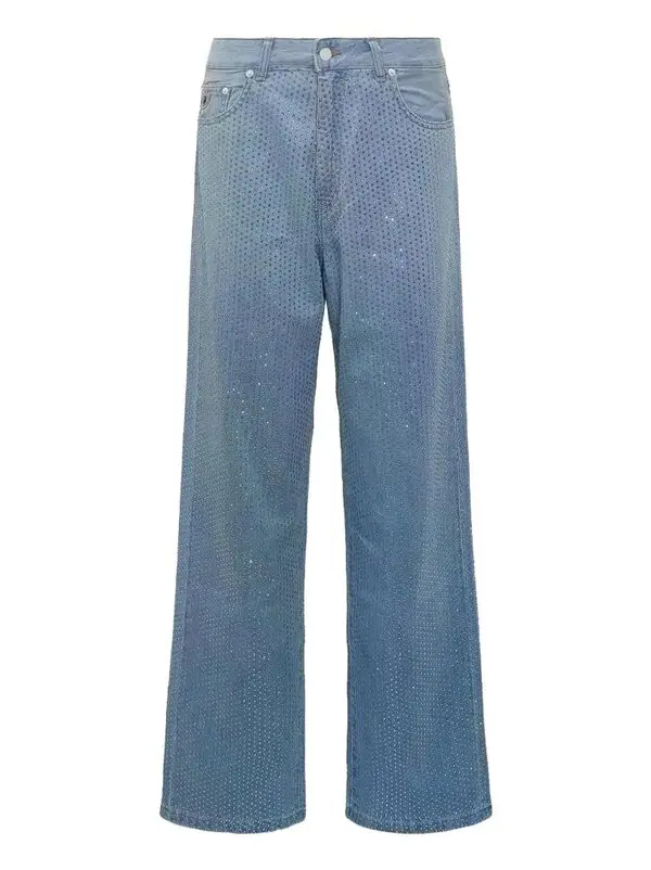 LOIS Dip Dye Crystal Jeans - Blue
