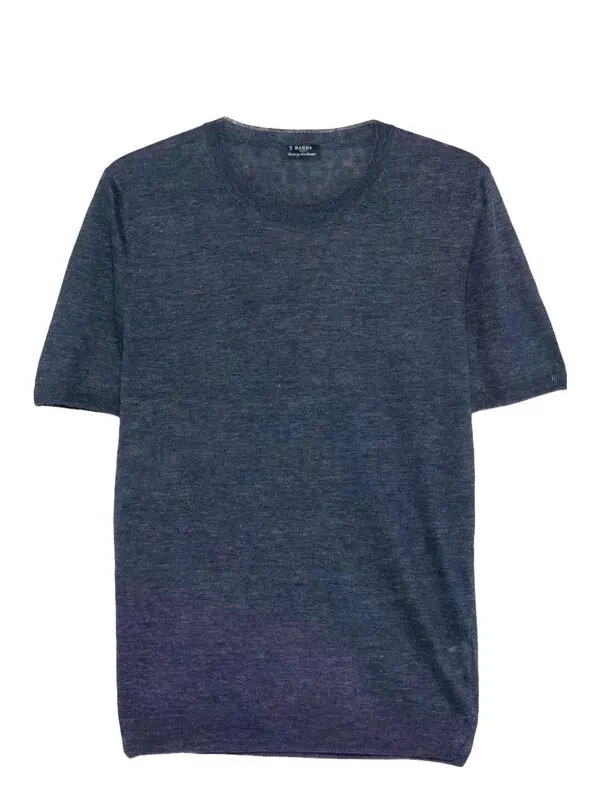 BARBA NAPOLI Crewneck T-shirt - Blue