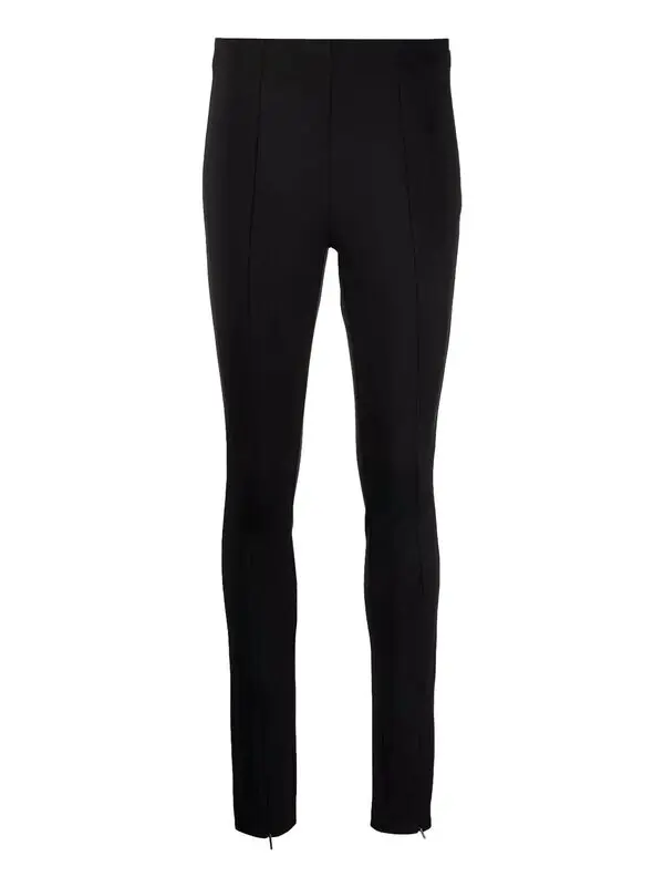 Calvin Klein High-waisted Skinny Trousers - Black