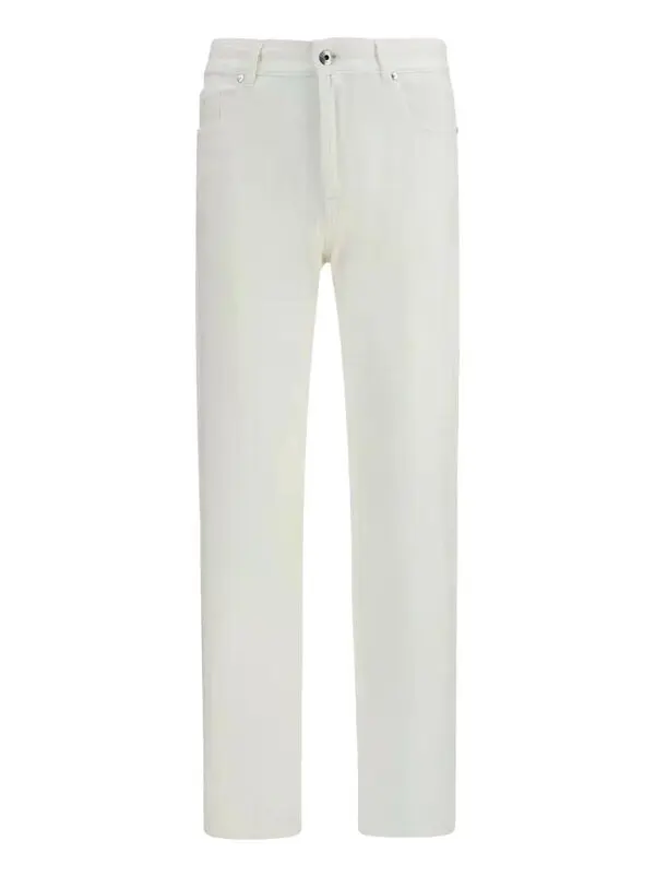 MOORER Milton Straight-leg Jeans - Neutrals