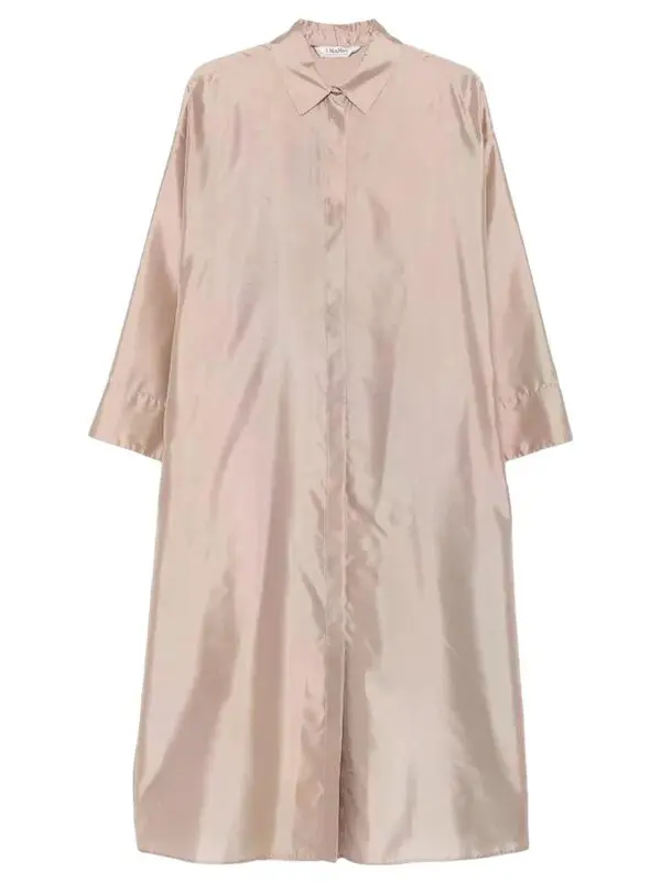 Max Mara Manna Collared Dress - Neutrals