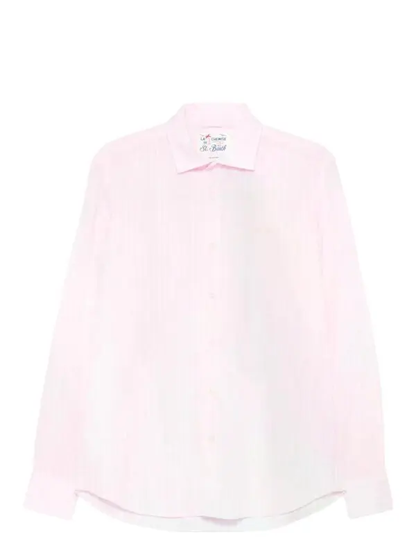MC2 SAINT BARTH Striped Shirt - Pink
