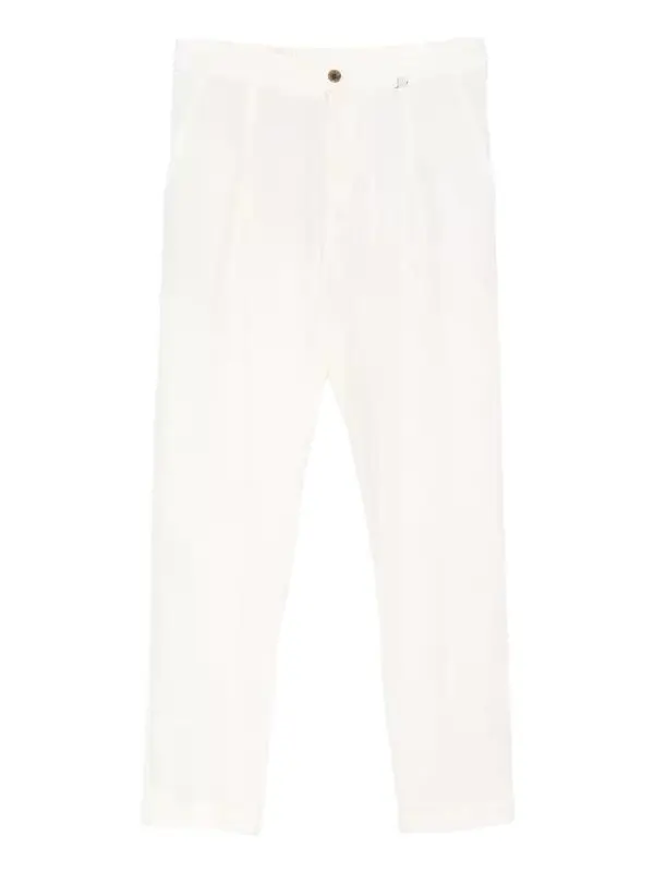 MYTHS Pleated Trousers - Neutrals