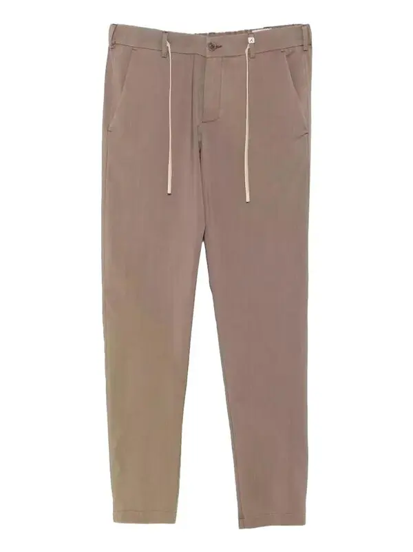 MYTHS Drawstring Trousers - Brown