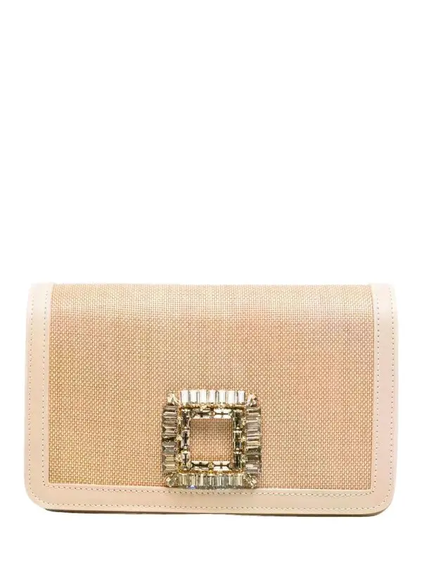 Roberto Festa Embellished Tilda Shoulder Bag - Neutrals