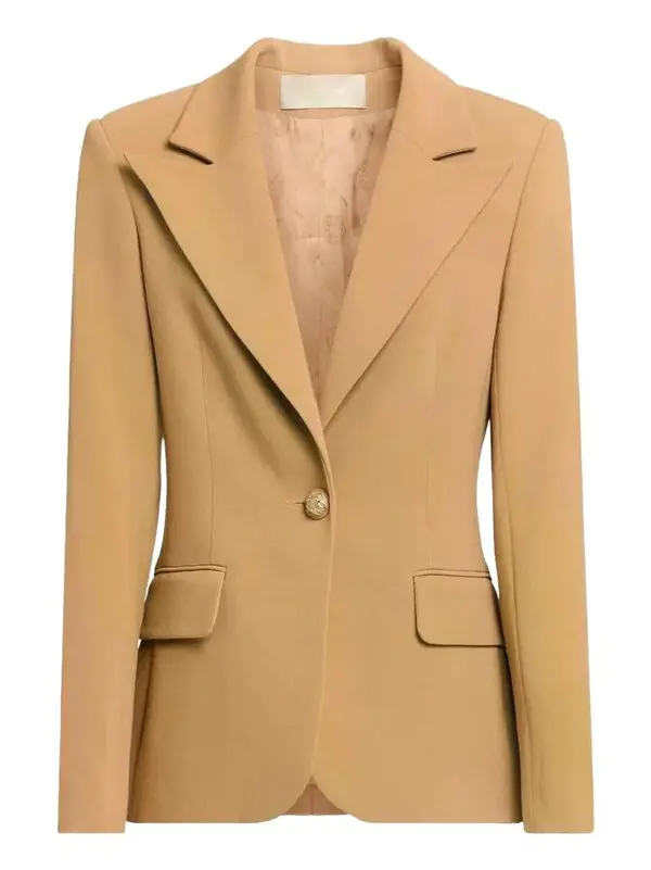 Elie Saab Notched-lapels Blazer - Neutrals