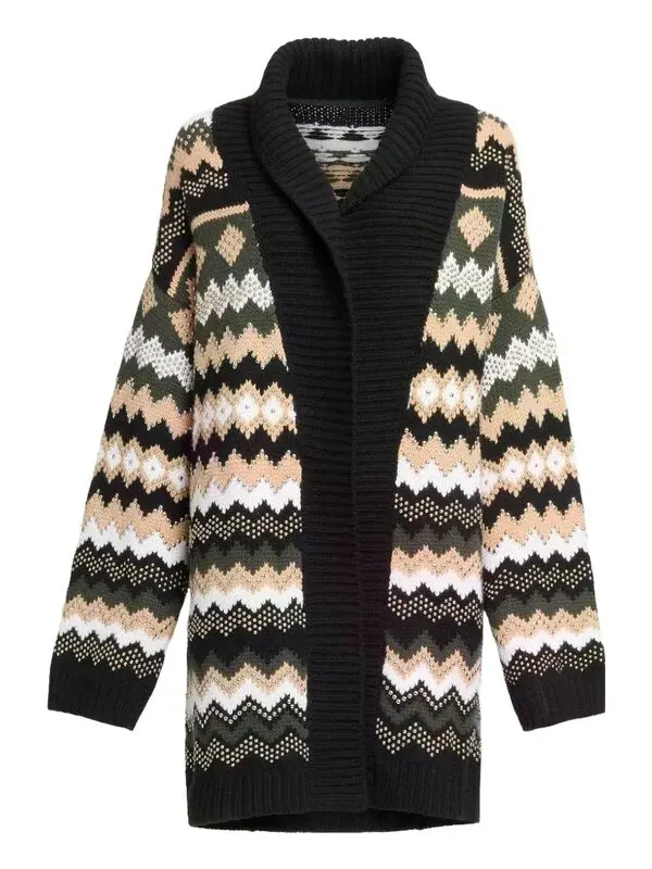 Elie Saab Stud-embellished Cardigan - Black