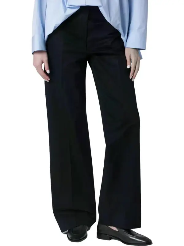 PT TORINO Flared Trousers - Blue