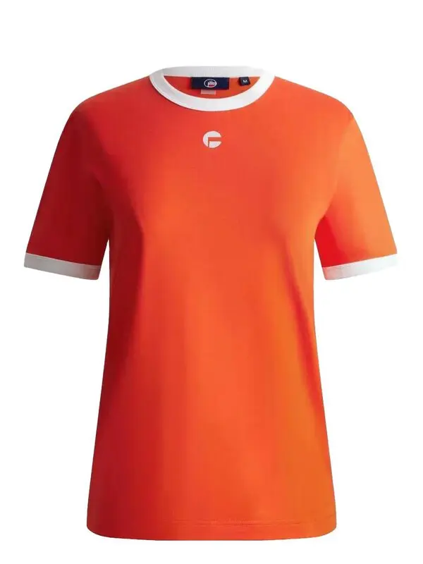 Fusalp Contrast-trimmed T-shirt - Orange