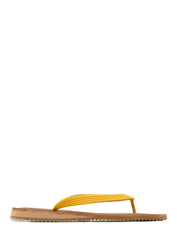 Miu Miu Flat Sandals - Yellow