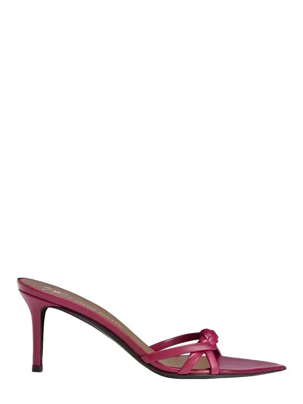 GIUSEPPE ZANOTTI Intrigo Braid Braided Sandals - Pink