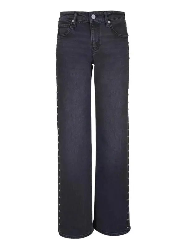 Ag Adria Studded Jeans - Black