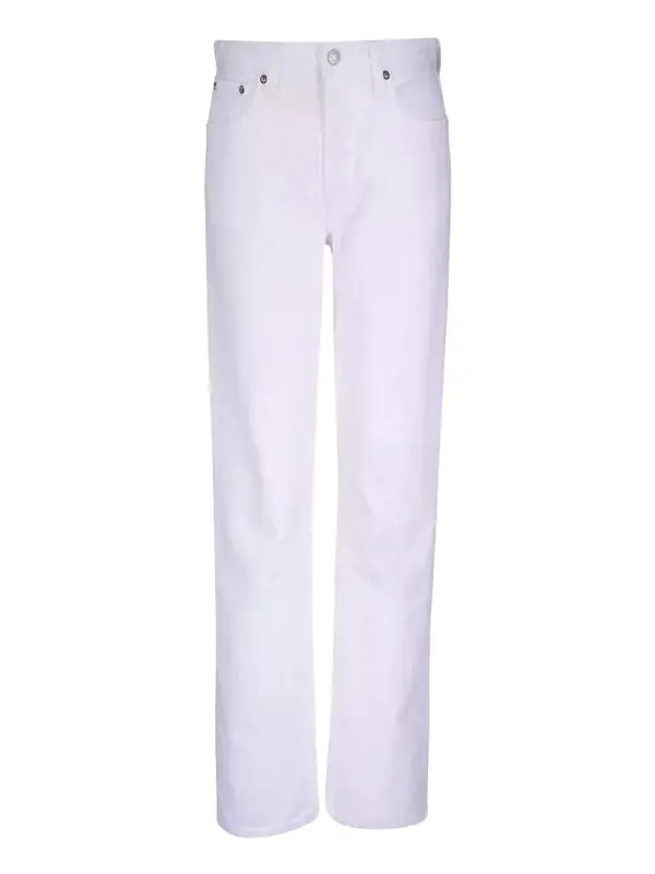 AGOLDE Romney Five-pocket Jeans - White