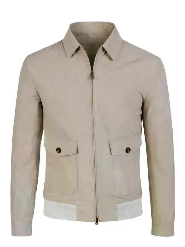 Kiton Flap-pocket Jacket - Neutrals