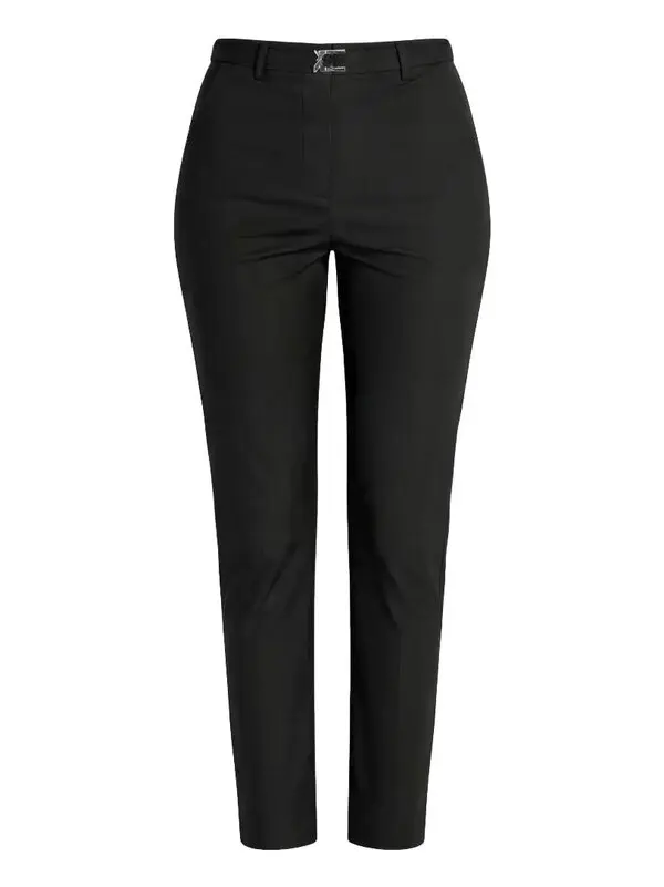 Patrizia Pepe Cigarette Trousers - Black