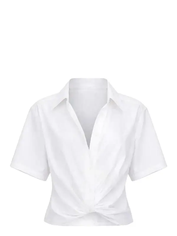 A.L.C. Short-sleeve Shirt - White