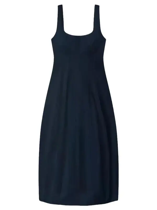 A.L.C. Veda Square-neck Midi Dress - Blue