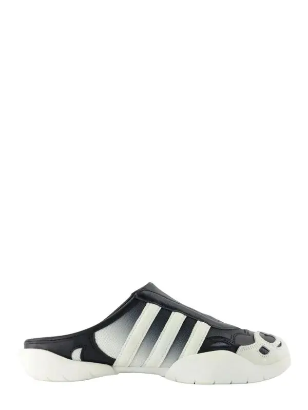 Y3 Regu Panelled Mules - Black