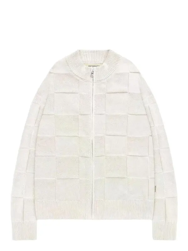 RETERNITY Woven Zip-knit Jacket - Neutrals