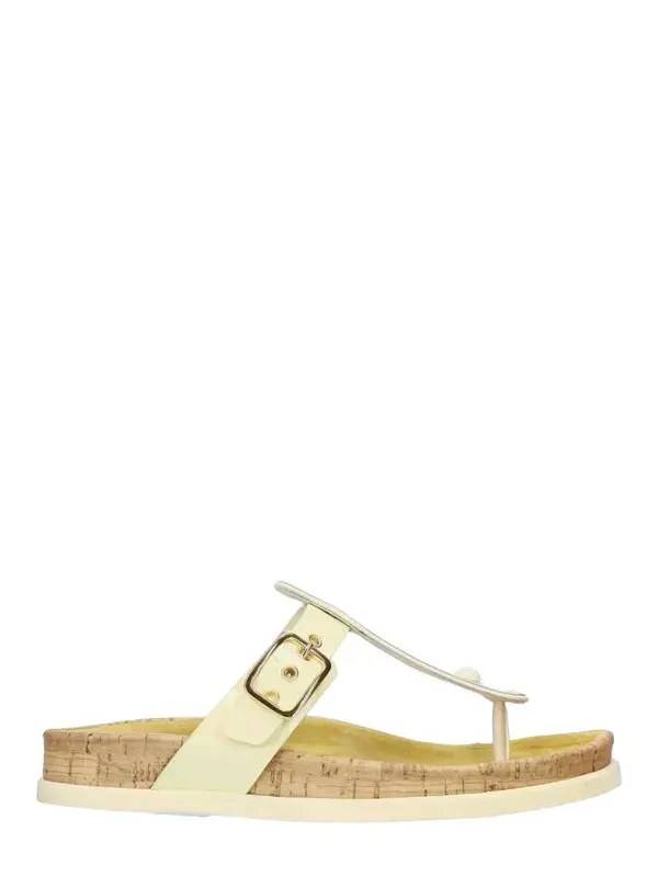 Premiata Buckle Flat Sandals - Neutrals