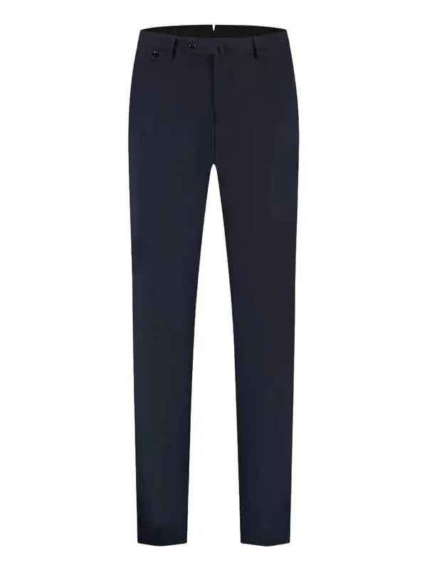 PT TORINO Tailored Slim-cut Trousers - Blue