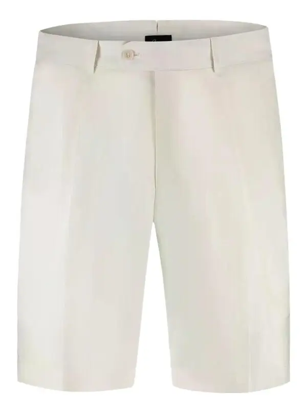 Brioni Pleated Chino Shorts - Neutrals
