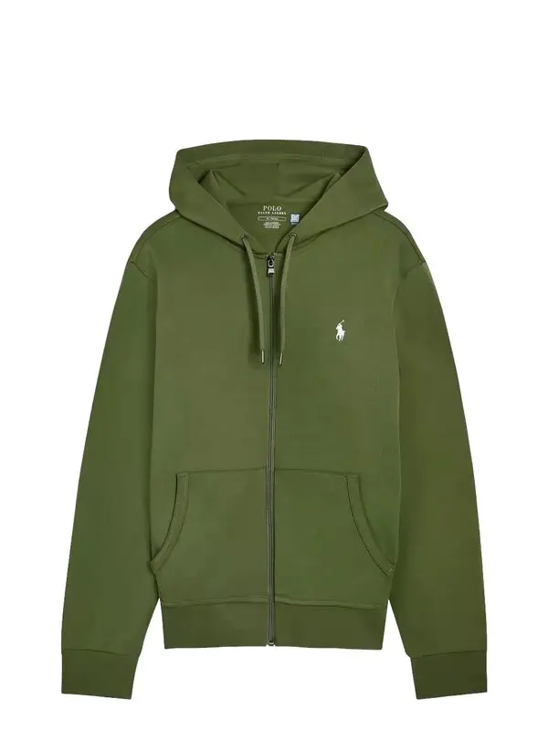 Polo Ralph Lauren Hooded Zip Sweatshirt - Green