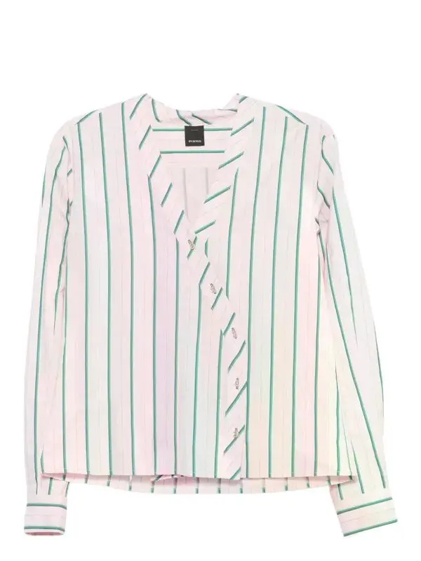 Pinko Ottavia Striped Shirt - Pink
