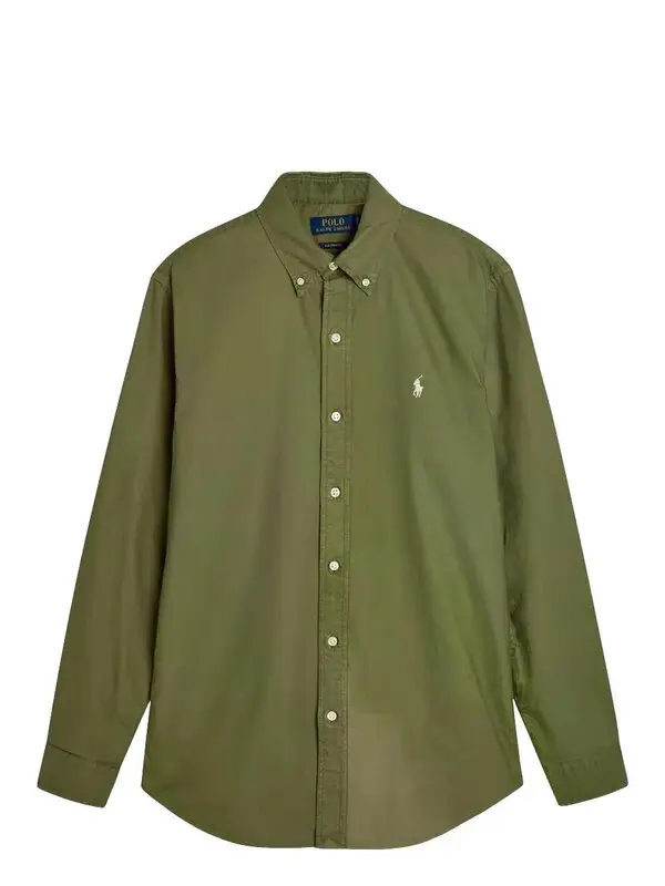 Polo Ralph Lauren Embroidered Button-down Shirt - Green