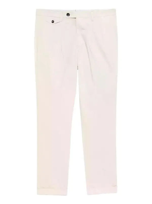 MICHAEL COAL Buttoned Trousers - Neutrals