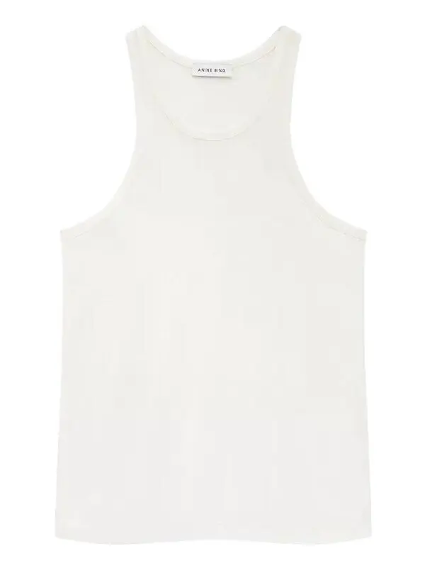 ANINE BING Kooper Tank - Neutrals