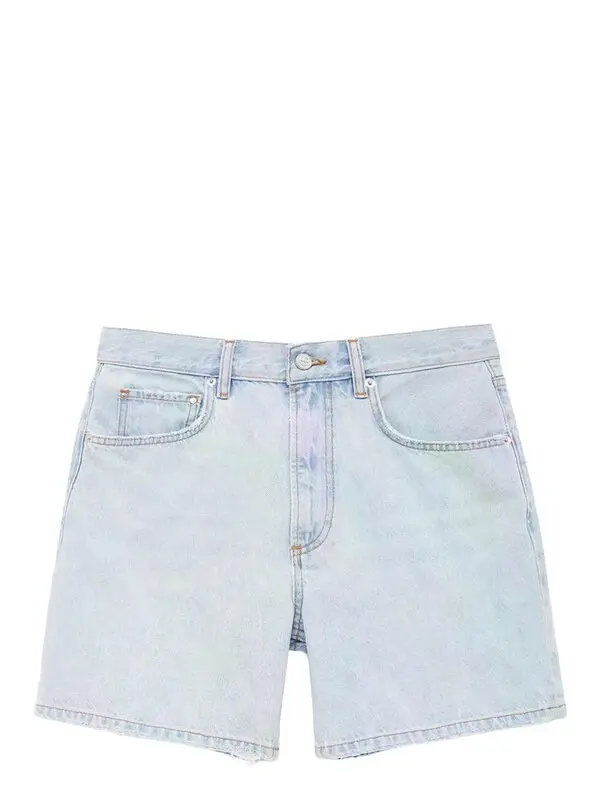 ANINE BING Delaney Denim Shorts - Blue