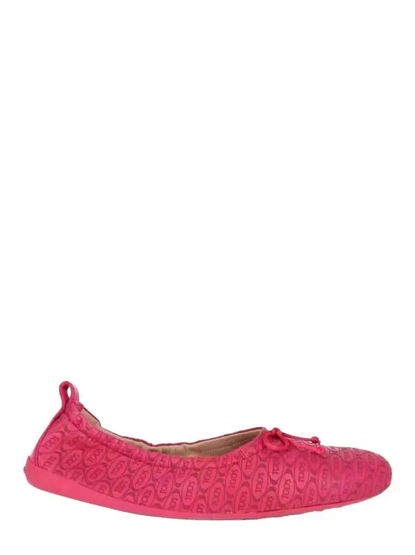 TOD'S Patterned Ballet Flats - Pink