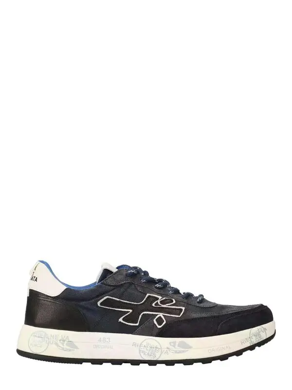Premiata Logo-detail Sneakers - Blue