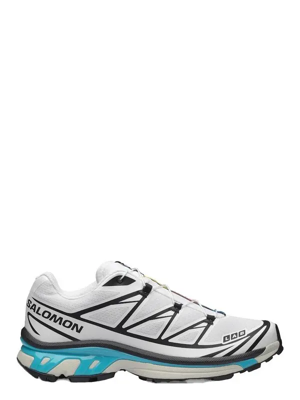 SALOMON Xt-6 Sneakers - Black/white/blue Curacao