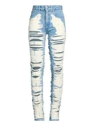 MAISON MARGIELA Cotton Denim Jeans - Blue